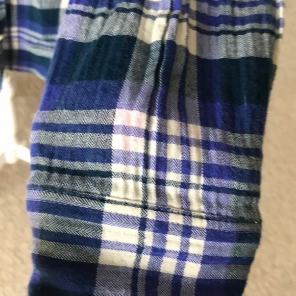 J. Crew | Tops | J Crew Blue Plaid Button Up | Poshmark